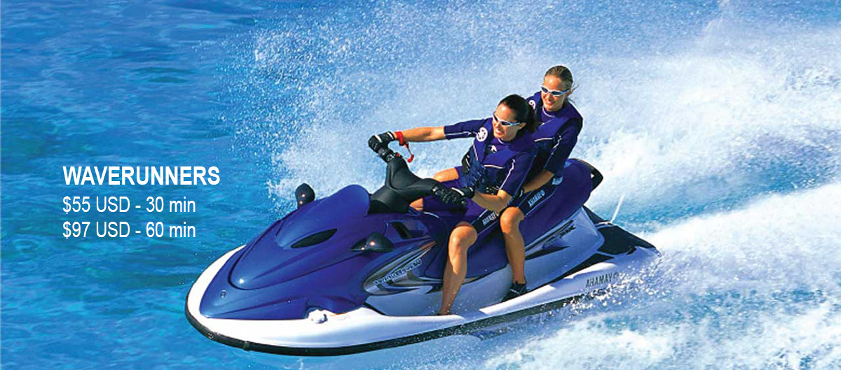 Cancun - Waverunners starting at $55 USD in Cancun!